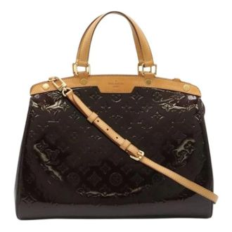 Louis Vuitton Sac &agrave; main Monogram Vernis doccasion - Femme - Pre-owned - Violet - Taille: ONE Size
