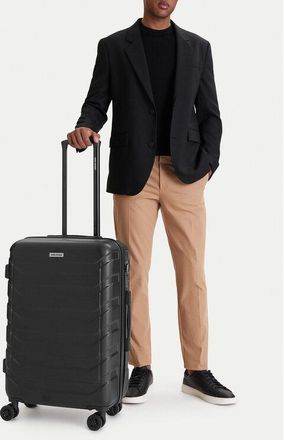 Gino Rossi Mittlerer Koffer CEO-GIN-M-001-05-BLACK2 Schwarz