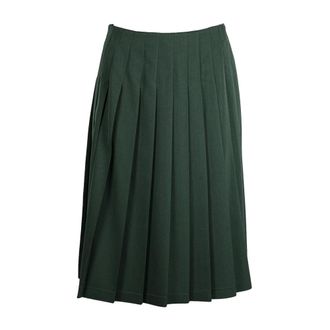 Vivetta Gr&uuml;ner Plissierter Midi-Rock - - Skirts - Damen - Gr&uuml;n - S