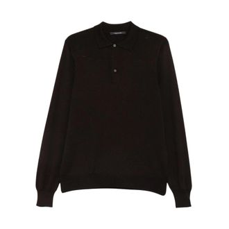 Tagliatore Palmer Polo - - Tops - Herren - Braun - XL