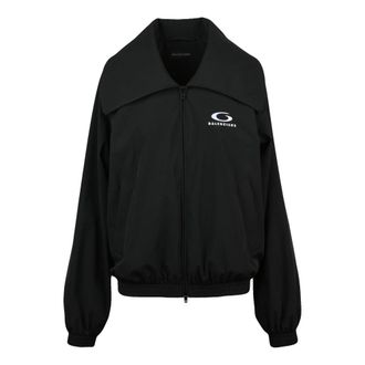 Balenciaga Felpa Over mit Rei&szlig;verschluss - - Sweatshirts & Hoodies - Damen - Schwarzk - 2XS