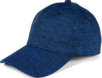 styleBREAKER Casquette de Baseball Unisexe avec Surface chinée, Casquette de Baseball à 6 Panneaux, réglable 04023083, Couleur:Bleu tacheté
