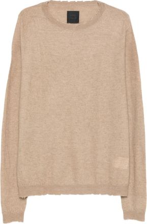 Frei-Mut pull à col rond - Tons neutres