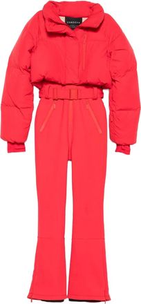 Cordova combinaison de ski à taille ceinturée - Rouge