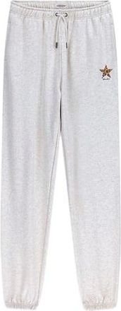Guess Jogging droit brod&eacute; en coton