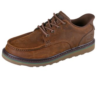 Skechers John Deere Brockman Herren-Industrieschuh, weich, Mokassin-Zehenbereich, entspannt, freihändig, CDB, 48.5 EU