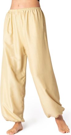 Panasiam Haremshose einfarbig, Khaki L