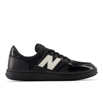 New Balance Unisexe T500 en Noir/Blanc, Su&egrave;de/Mesh, Taille 38.5 Large