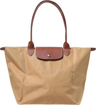 Longchamp Femme, Sacs, Brun, Taille: ONE Size Le Pliage Tote Mod&egrave;le Pliable