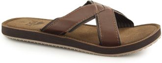 PDQ Herren Jimmy Crossover Sandale Brown 10 UK / 44 EU