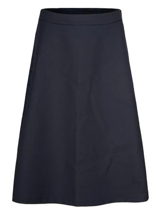 K-Way Midirock mit Reißverschluss - Blau