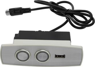 Valiclud Elektrischer Sessel Aufstehhilfe Handsteuerung Fernbedienung mit Dual-Tasten und USB-ladeanschluss Abs-Material Ersatzteil f&uuml;r Relaxsessel Motor Einfa