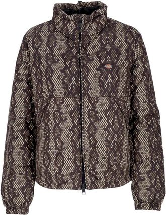 Dickies Camden Puffer Jacket - - Jackets - Damen - Braun - L