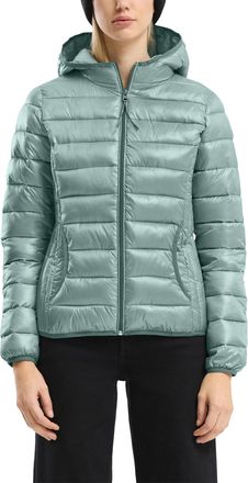 QS by s.Oliver Leicht wattierte Steppjacke mit Kapuze
