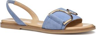 Geox Femme D NAILEEN A Sandale à glissière, Lt Blue, 39.5 EU
