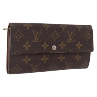 Louis Vuitton Portefeuille Long Pre-owned - Femme - Pre-owned - Brun - Taille: ONE Size
