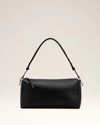 Ami Ami Paris - Sac zipp&eacute; Carrousel noir en cuir de veau Noir - TU - Unisex