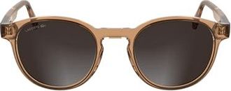 Lacoste Mens Sunglasses L6055S/N - Transparent Brick with Lens