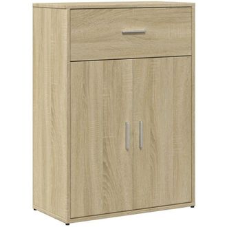 vidaXL Buffet ch&ecirc;ne sonoma 60x30x84 cm bois ding&eacute;nierie vidaXL