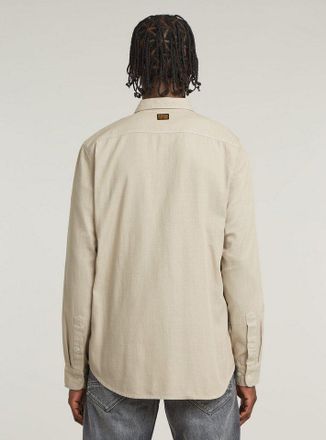 G-Star Langarmshirt Marine Slim Hemd