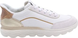 Geox Femme, Chaussures, Blanc, Taille: 37 EU Dentelles