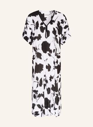 Maryan Mehlhorn Maryan Mehlhorn Strandkleid Florascape Mit Leinen schwarz