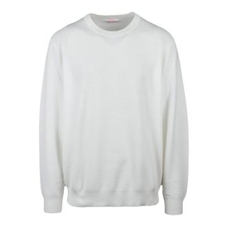 Sun 68 Homme, Pulls, Blanc, Taille: 3XL Maglioncino Girocollo