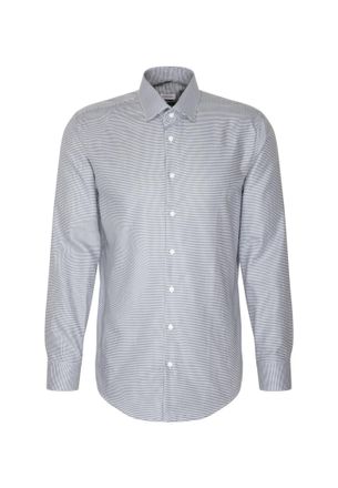 Seidensticker Herren Business Hemd, Türkis, 44