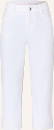 Alberto 3/4-Golfhose Mona-C - fx4 Dry Cooler Mit Schmucksteinen weiss