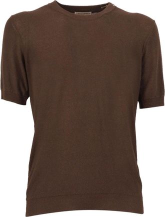 KANGRA Homme, Pulls, Brun, Taille: 2XL Girocollo M/Manica Rasata Calata