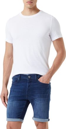 Replay Herren Jeans Shorts RBJ 901 Tapered-Fit mit Power Stretch, Medium Blue 009 (Blau), 40