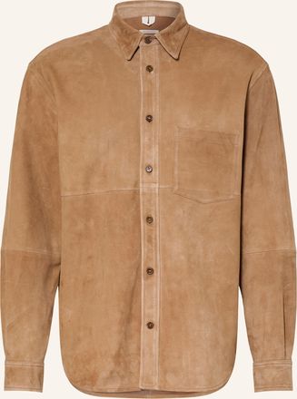 Arket Arket Leder-Overjacket braun