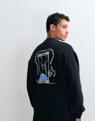 Carhartt Work in Progress Hourglass - Sweat-shirt - Noir