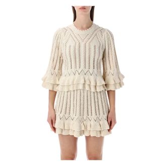 Isabel Marant Damen, Kleider, Beige, XSGr&ouml;&szlig;e
