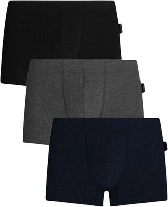 John Richmond Homme, Sous-v&ecirc;tements, Multicolore, Taille: 2XL Tripack boxer tricolore taille basse en coton peign&eacute;