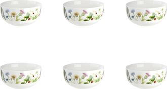 Gilde Gilde Porzellan M&uuml;slischale Bol Wild Flowers