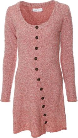 Sams&oslash;e & Sams&oslash;e Femme, Robes, Rose, Taille: 40 FR Mini-robe Tricot&eacute;e