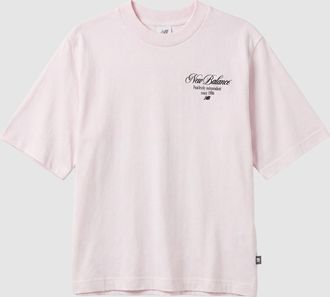 New Balance Tee-shirt Rose Pale