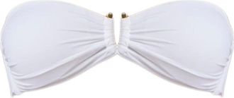 Fisico Femme, Maillots de bain, Blanc, Taille: 38 FR Microfiber Bandeau Bra