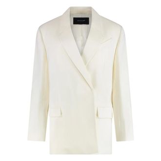 MUGLER Veste crois&eacute;e - Femme - Vestes - Blanc - Taille: 36 FR
