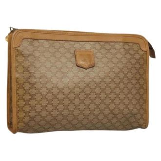 Celine Pre-owned Leder clutches - - Pre-owned - Damen - Beige - ONE SIZE
