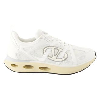 Valentino Garavani Homme, Chaussures, Blanc, Taille: 44 EU Vlogo Easyjog Baskets