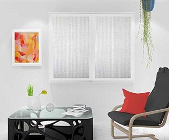 Soleil d'Ocre Maelis Paire de Brise Bise, Polyester, Blanc, 60x120 cm