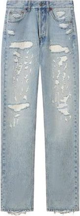 Isabel Marant Jean Daya Regular en denim us&eacute; de coton