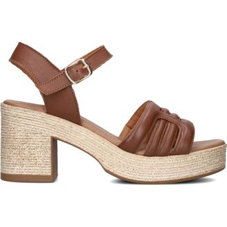 Notre-V Blockabsatz-Sandalen As-2000 - - Shoes - Damen - Braun - 38 EU