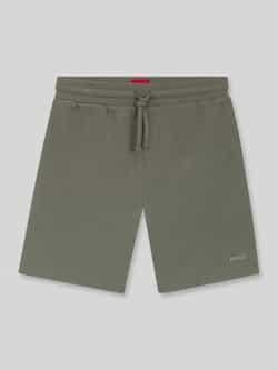 HUGO BOSS Regular Fit Sweatshorts aus Baumwoll-Mix Modell AUSTIN