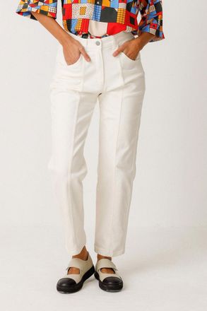 SKFK Damen vegan Hose Atela Beige