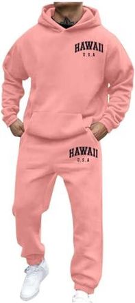 Generic Surv&ecirc;tement pour homme - 2 pi&egrave;ces - Baggy - En coton - Chaud et confortable - Sweat &agrave; capuche et pantalon de jogging - Tenue de loisirs - Streatwear -