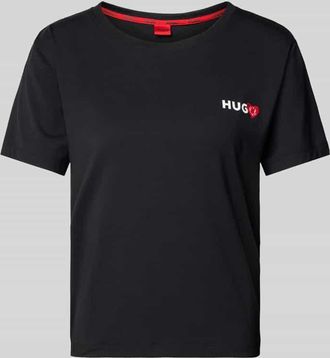 HUGO BOSS Pyjama-Oberteil mit Label-Print Modell NIKKA