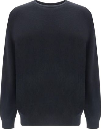 Ermenegildo Zegna Pullover mit Rundhalsausschnitt - Schwarz
